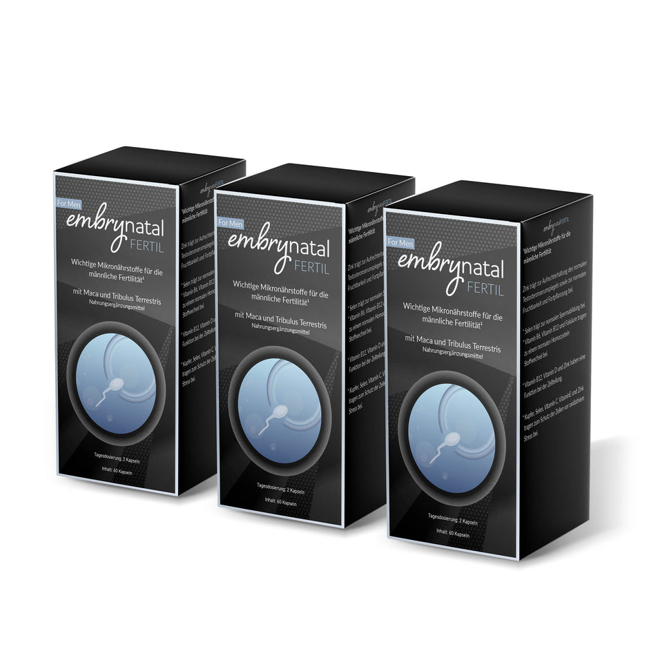 Natürliche Unterstützung für deine Wunschschwangerschaft – Embrynatal®